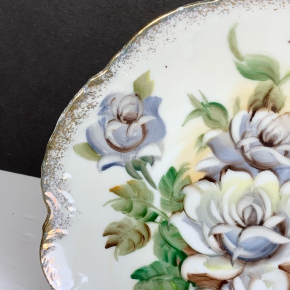 Ucagco | Art | Vintage Ucagco Japan Plate Floral Hand Painted Ceramic ...